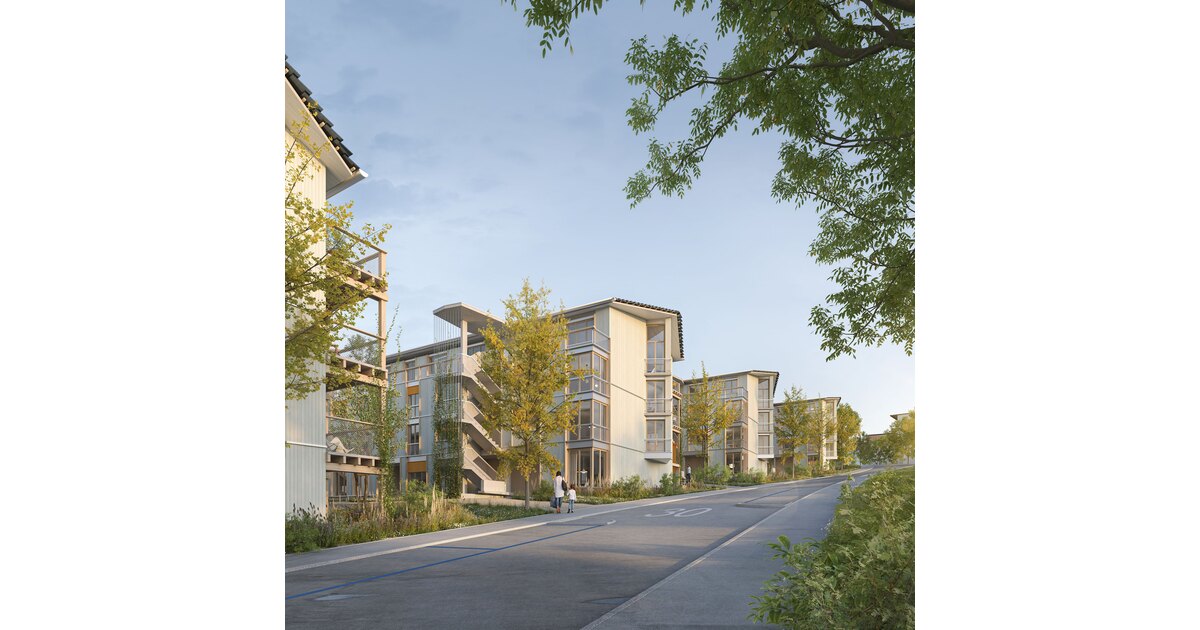 1. Preis beim Wettbewerb «Bruderwies Rebenstrasse», Zürich Leimbach ...